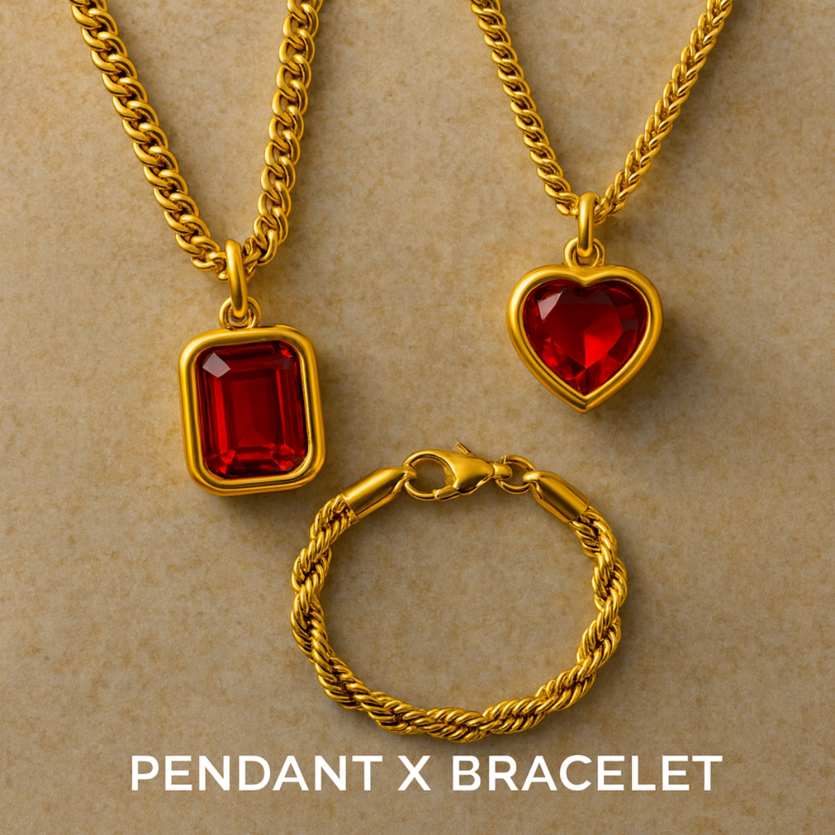 Birthstone Set (Gold) – Davex Jewellery
